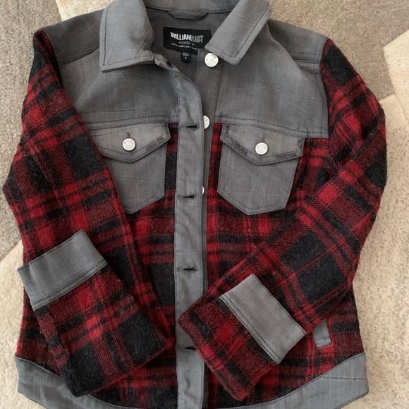 William Rast | Jackets & Coats | Justin Timberlake Red Checkered Jacket ...